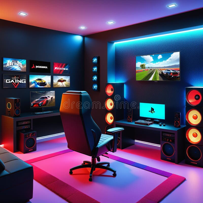 Gaming Experiences Stock Illustrations – 371 Gaming Experiences Stock ...