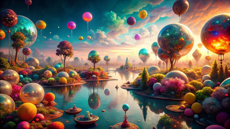 Unveiling a Dreamlike Realm 65 Intriguing Floating Objects in a Surreal ...