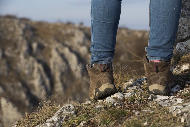 Step on rocks stock photo. Image of climber, outdoors - 94594920