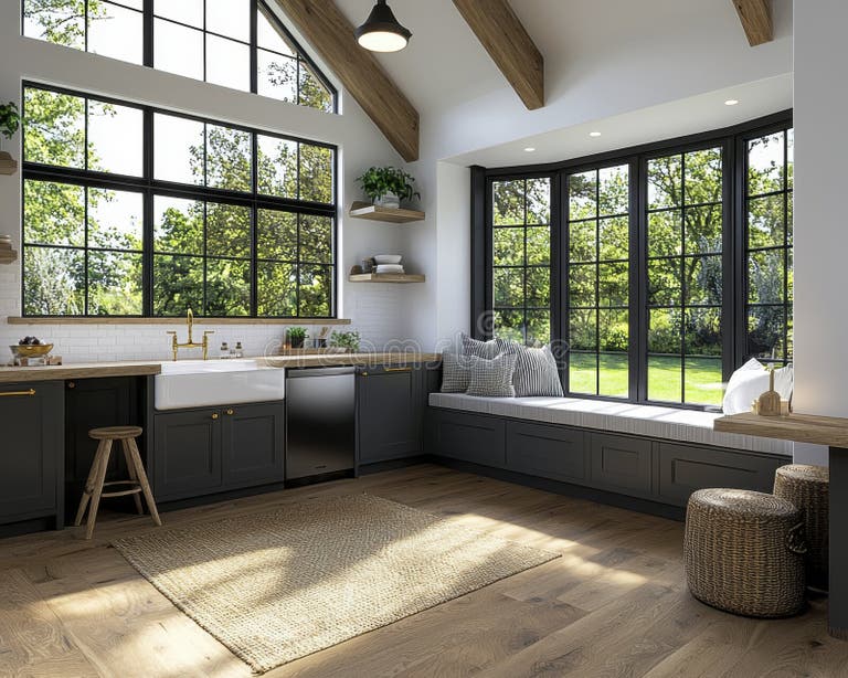 Step into a Sanctuary of Light and Warmth with this Inviting Open-plan ...