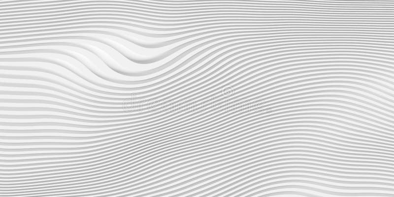 Step Shifted Wave Shaped White Horizontal Lines Geometrical Background ...