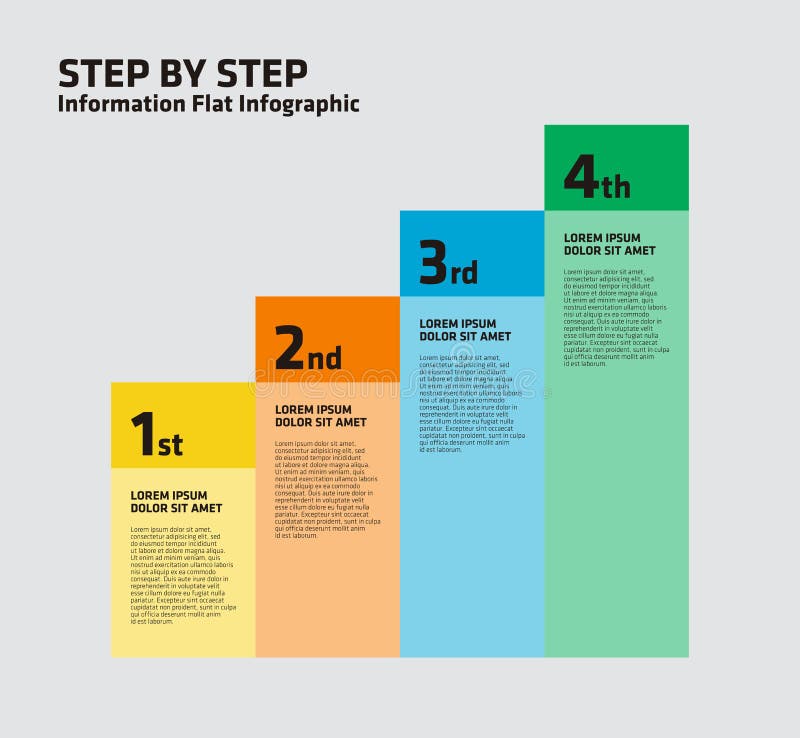 Stair Step Infographic Stock Illustrations – 2,106 Stair Step ...