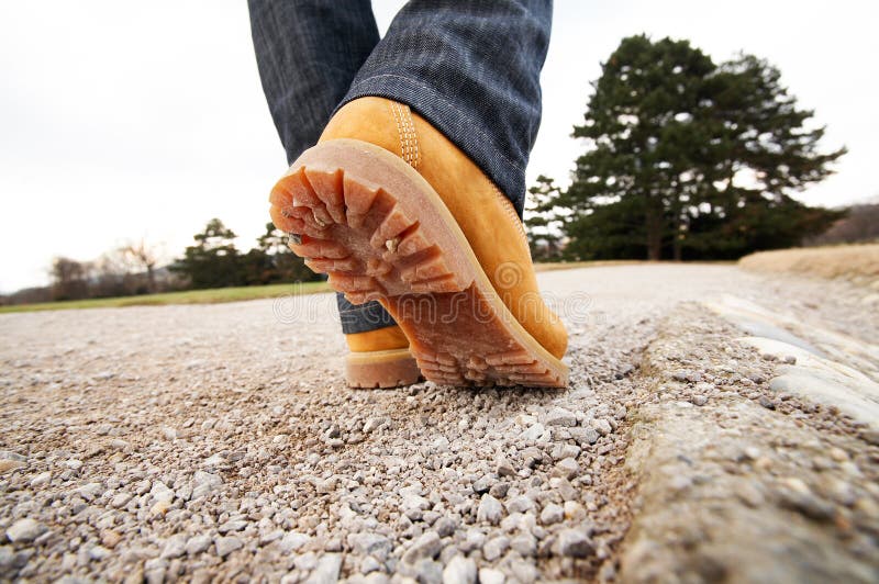 Step by step stock image. Image of leather, shoe, robust - 7971881