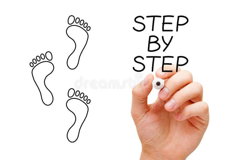 Step by Step Concept stock image. Image of accomplishment - 90863287