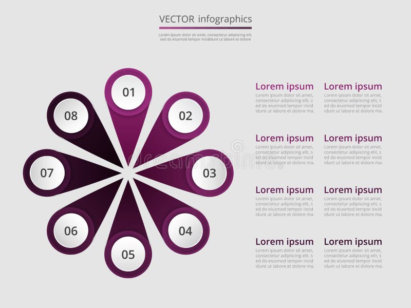 Violet diagram stock illustration. Illustration of abstract - 121809891
