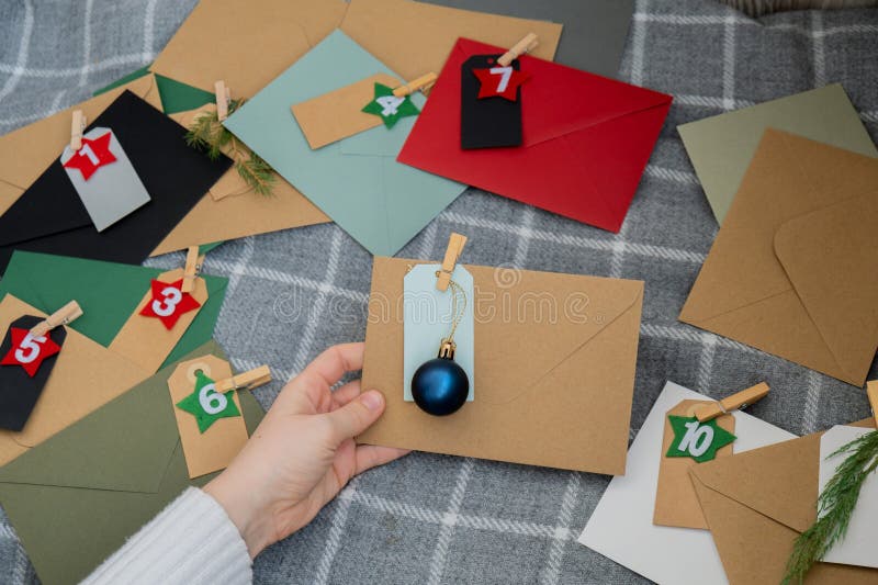 Step by Step Instruction of Making Handmade Christmas Advent Calendar ...