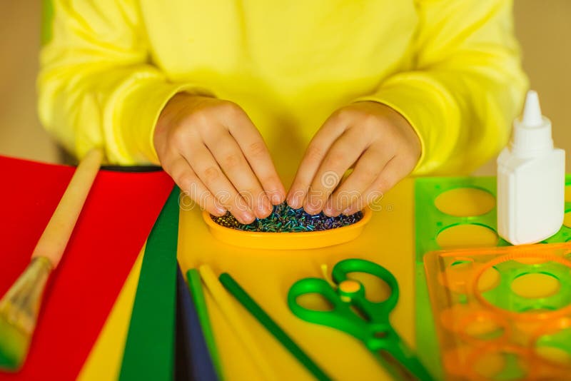 Step by Step Instructions, Colored Paper Application, Easter Bunny ...