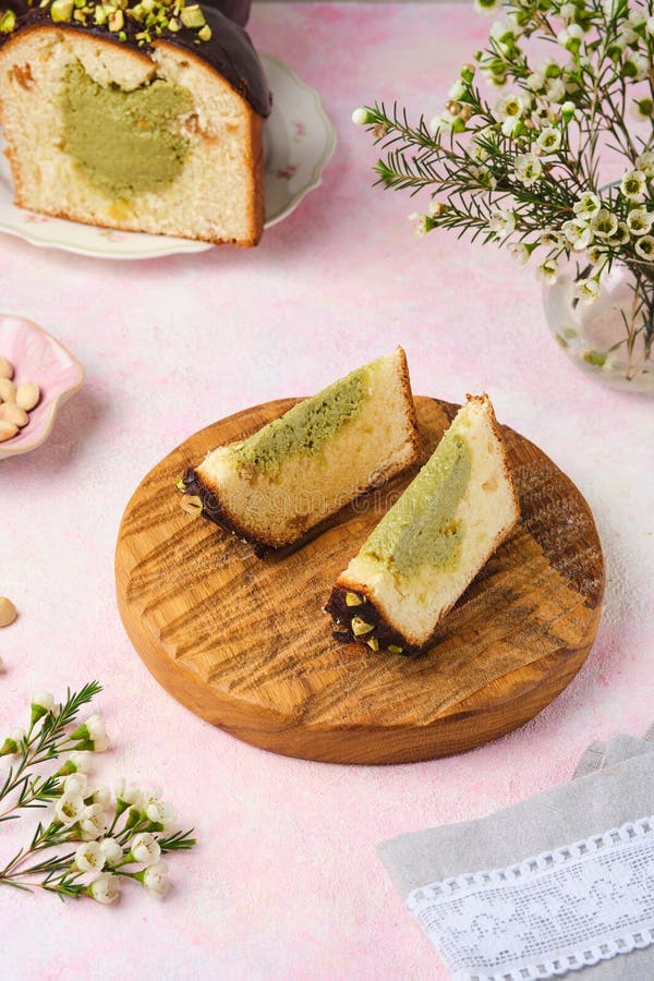 Step by Step Preparation of Dubai Style Easter Cake with Kataifi Dough ...