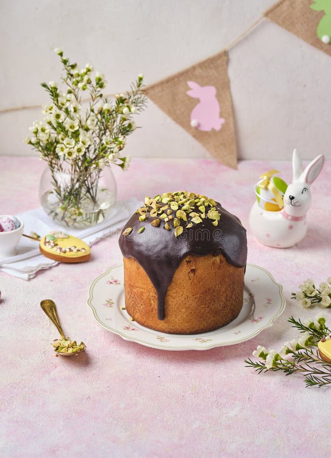 Step by Step Preparation of Dubai Style Easter Cake with Kataifi Dough ...