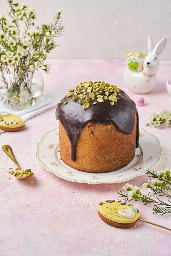 Step by Step Preparation of Dubai Style Easter Cake with Kataifi Dough ...