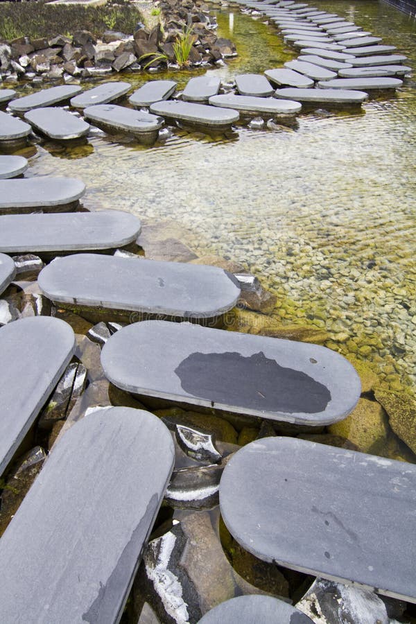 Step-by-step stone road stock photo. Image of natural - 26847770