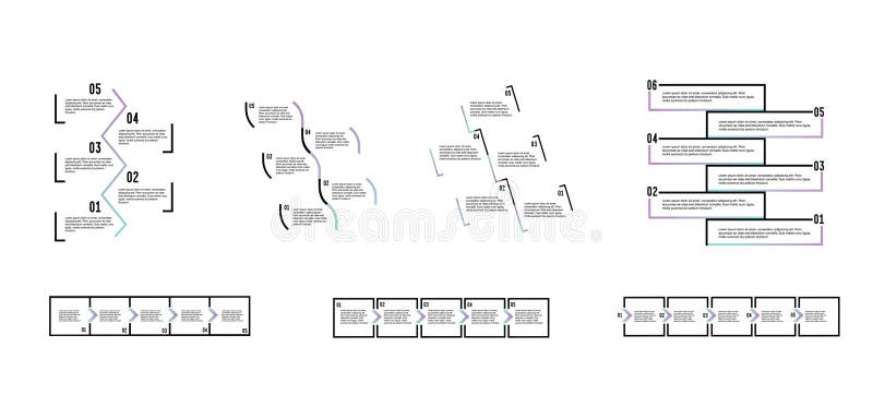 Step by Step Vector Design. Stock Vector - Illustration of plan ...