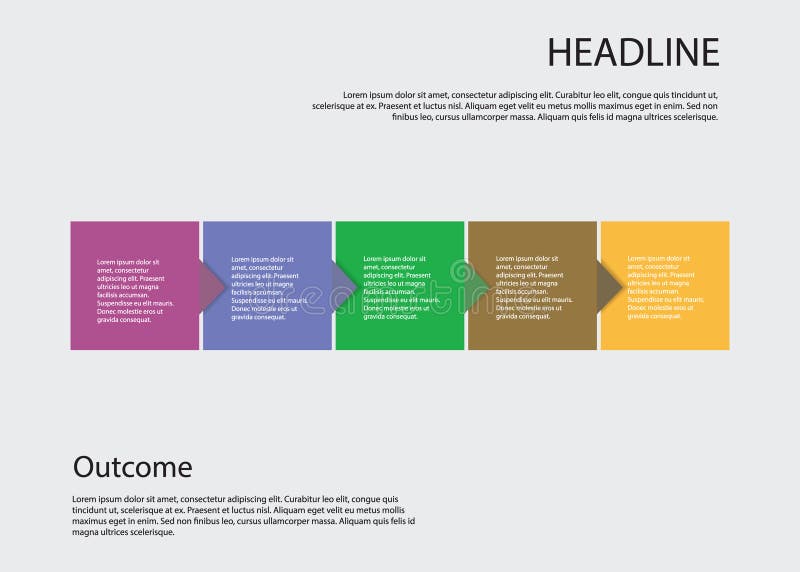 Step by Step Vector Design. Stock Vector - Illustration of creativity ...