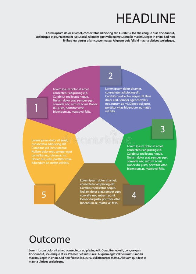 Step by Step Vector Design. Stock Vector - Illustration of creativity ...