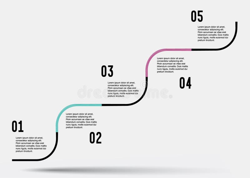 Step by Step Vector Design. Stock Vector - Illustration of design ...