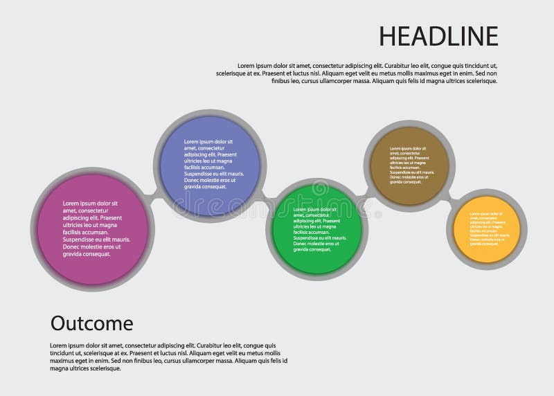 Step by Step Vector Design. Stock Vector - Illustration of marketing ...