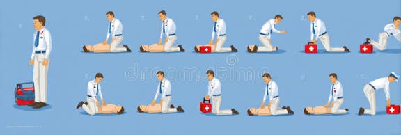 Step by Step Visual Guide for Performing CPR Effectively and Safely in ...