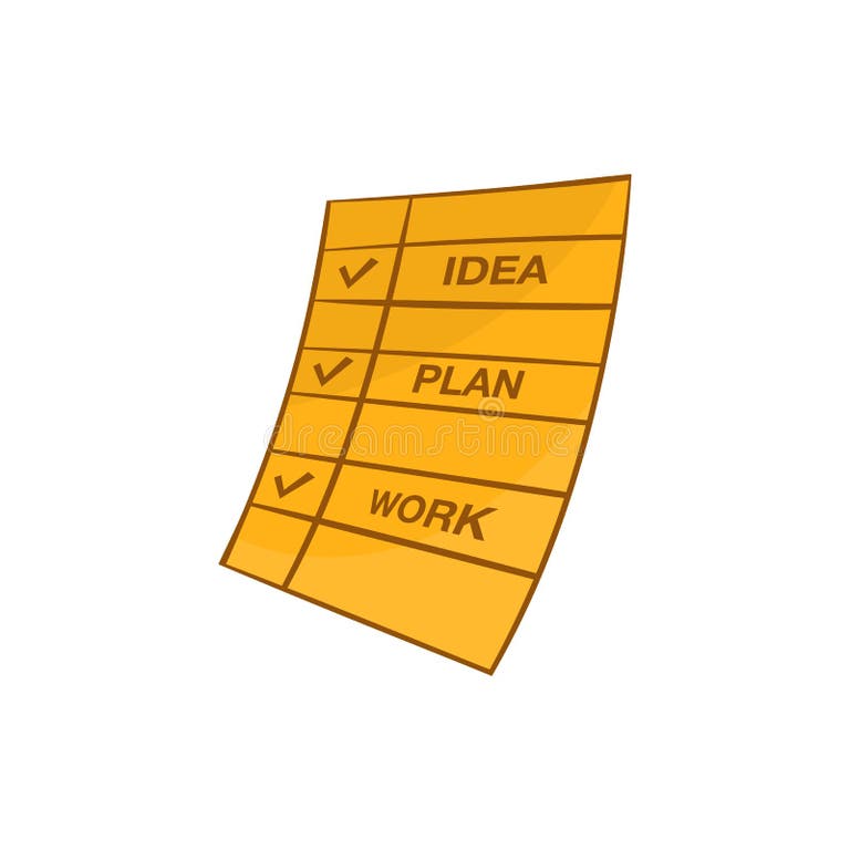 Step of Success Icon, Cartoon Style Stock Vector - Illustration of ...