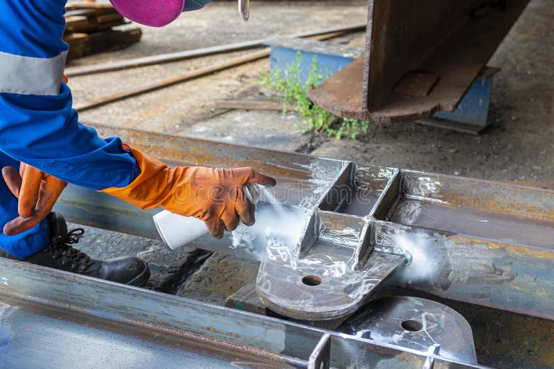 Use Spray White Contrast on the Welded Surface before Performing Non ...