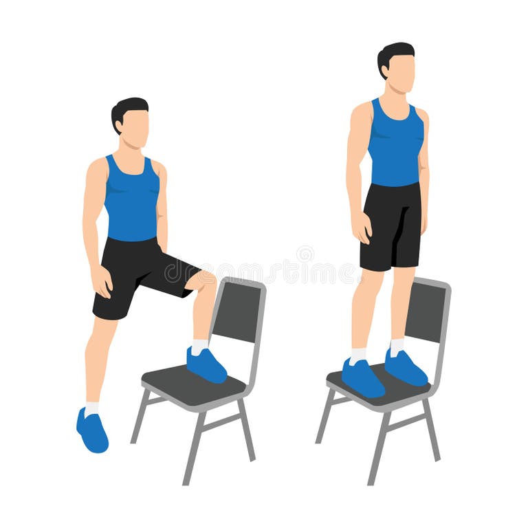 Chair Exercise Stock Illustrations – 4,940 Chair Exercise Stock ...
