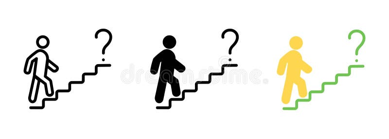 Step Up Icon. Simple Silhouette Flat Style Vector Illustration on White ...