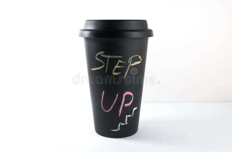 Step up stock photo. Image of label, decorative, coffee - 113187604