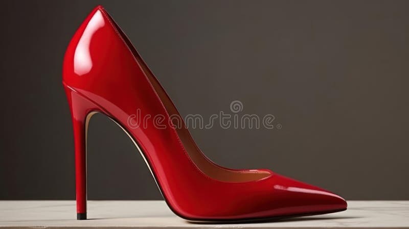 These Sizzling Hot Red Stiletto Pumps Scream Confidence and Power ...