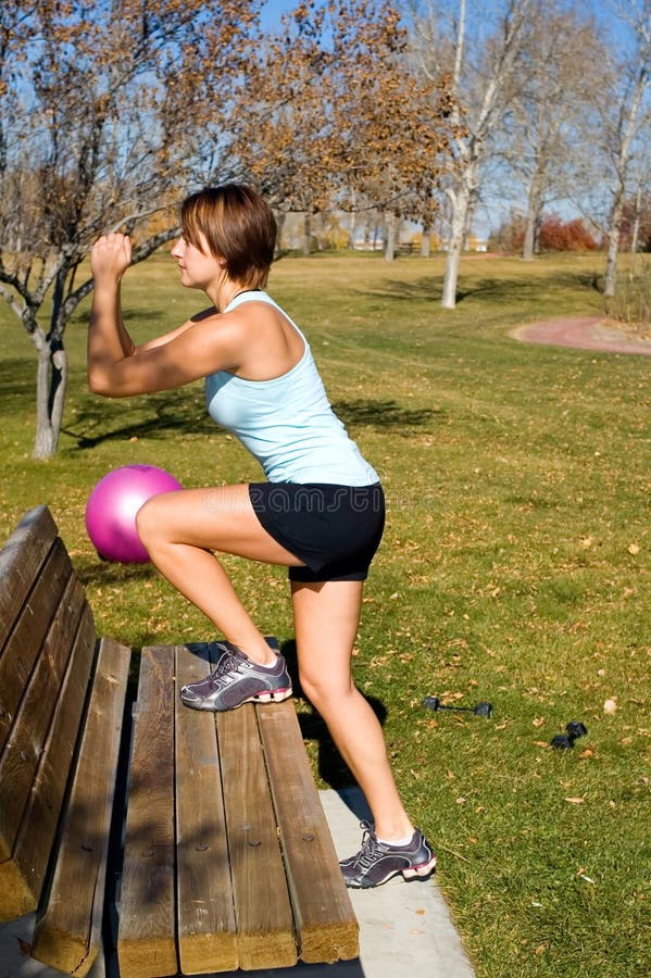 Step ups stock photo. Image of shorts, pretty, tanktop - 3658466