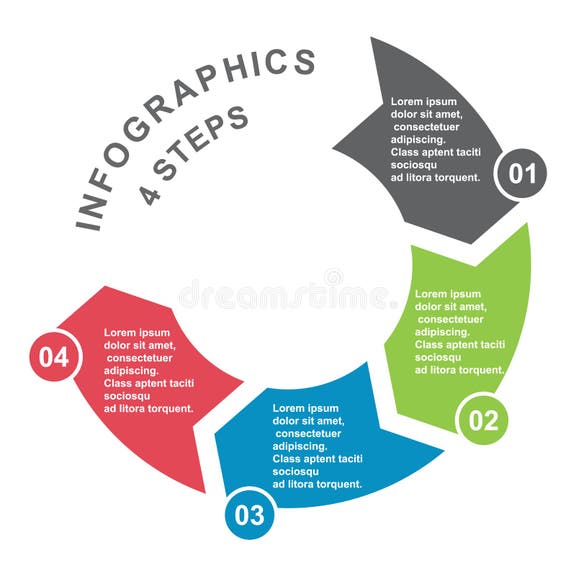 4 Step Infographic Stock Illustrations – 36,249 4 Step Infographic ...