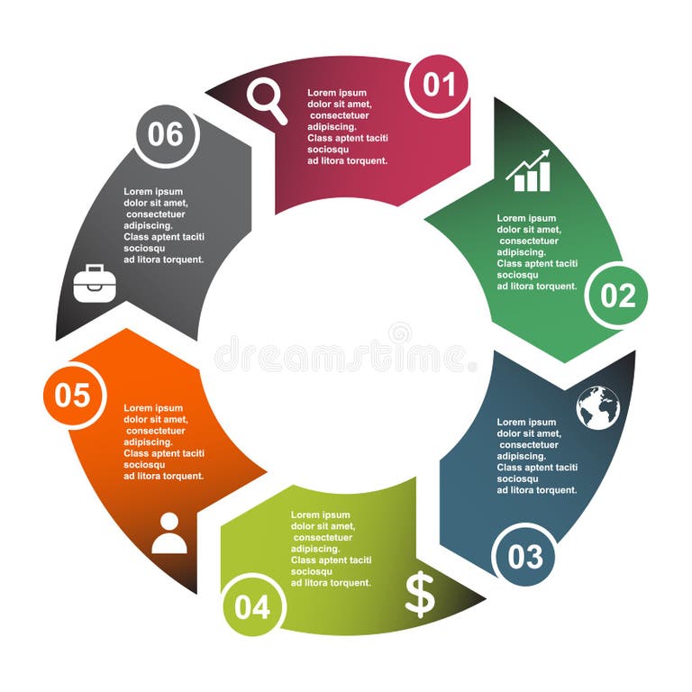 Six Step Process Infographic Stock Illustrations – 12,850 Six Step ...