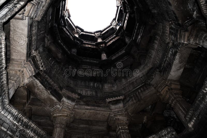 Step well stock image. Image of ahmedabad, ancienthistory - 116959165
