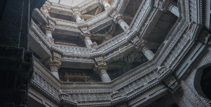 Step Well stock photo. Image of century, ancient, step - 100416674
