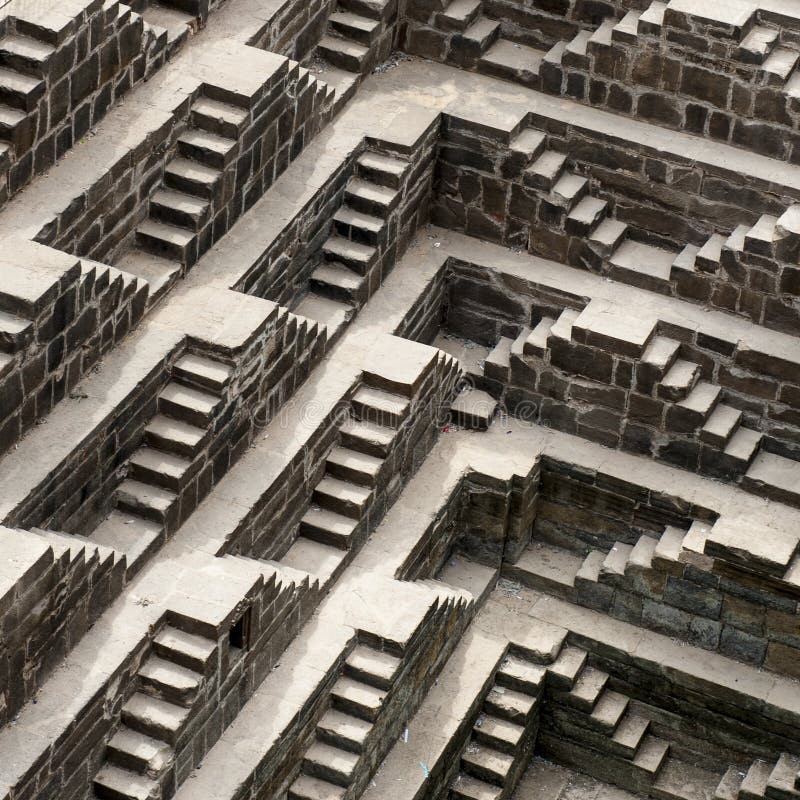 Step Well, India stock image. Image of asia, step, india - 24654441