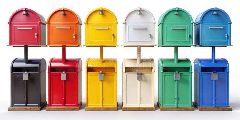 Vibrant Mailbox Designs a Collection of Contemporary and Colorful ...