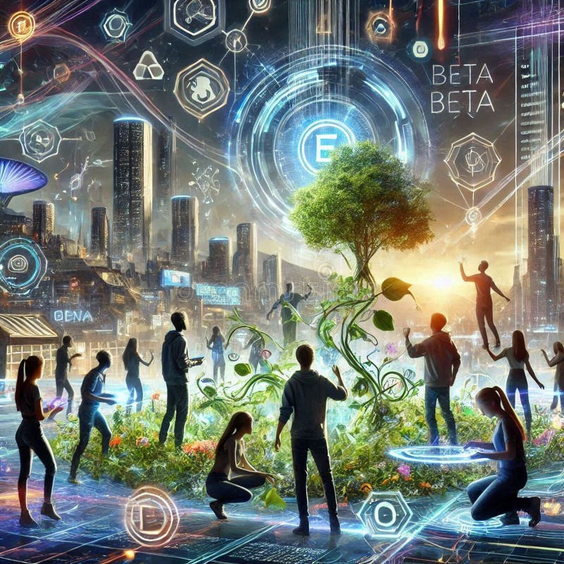 Generation Beta: the Architects of Tomorrow - Original Illustration ...