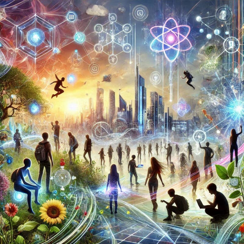 Generation Beta: the Architects of Tomorrow - Original Illustration ...