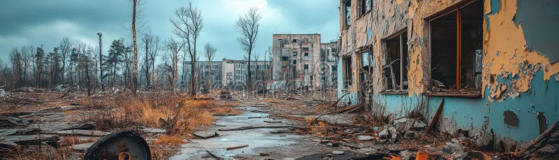 Apocalyptic Industrial Ruins a Haunting Glimpse into a Post-Apocalyptic ...