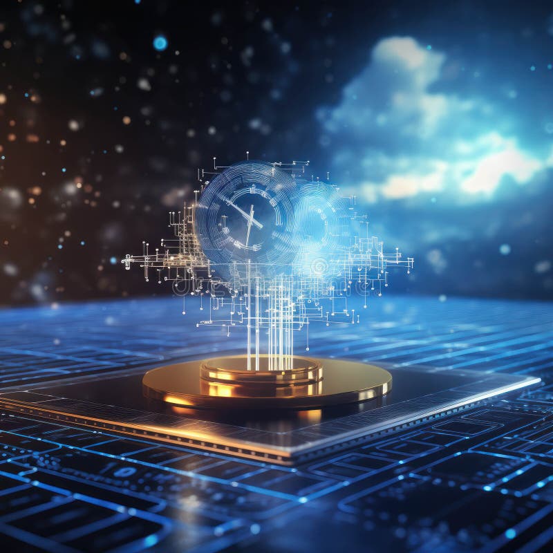 Step into the World of Tomorrow with this Mesmerizing Depiction of a ...