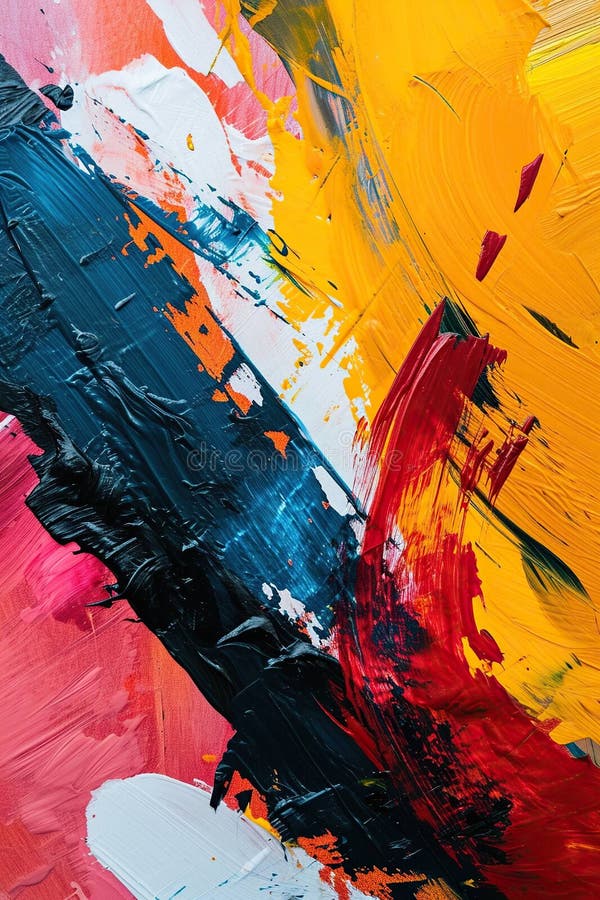 Abstract Brushstrokes: Incorporate Dynamic and Expressive Brushstrokes ...