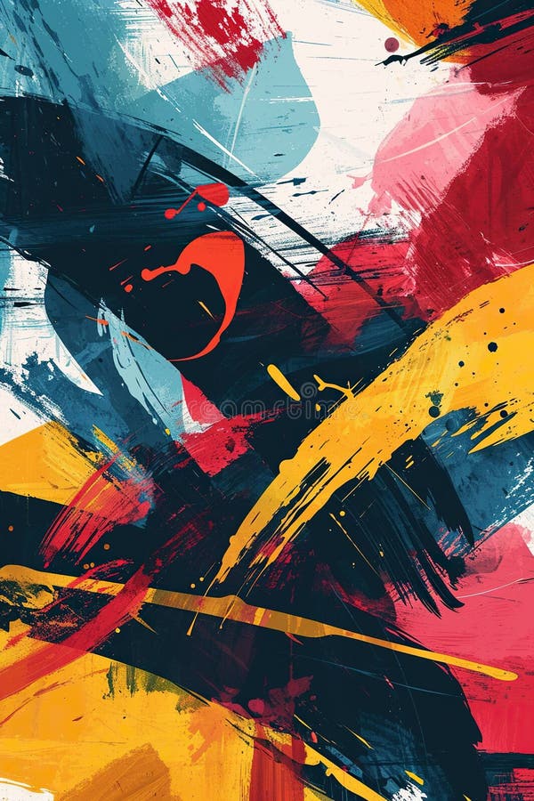 Abstract Brushstrokes: Incorporate Dynamic and Expressive Brushstrokes ...