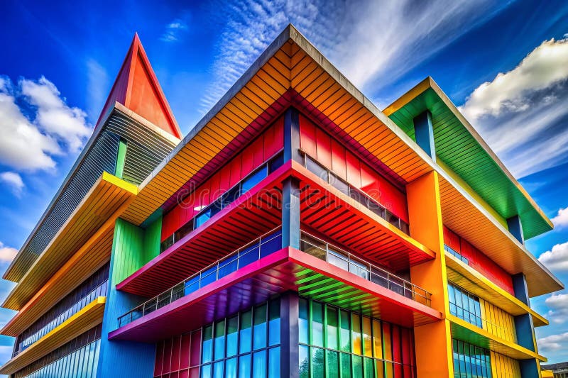 Modern Architectural Marvel a Playful Twist on Conventional Design ...