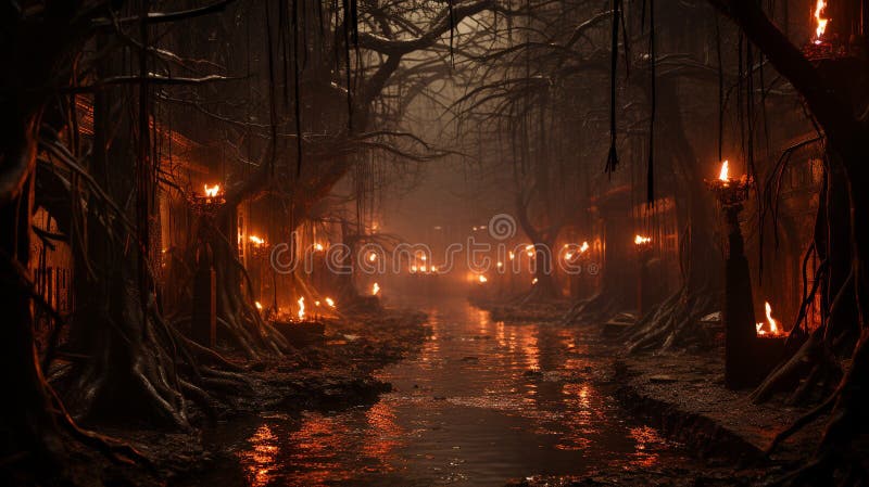 Infernal Vistas Stock Illustrations – 21 Infernal Vistas Stock ...