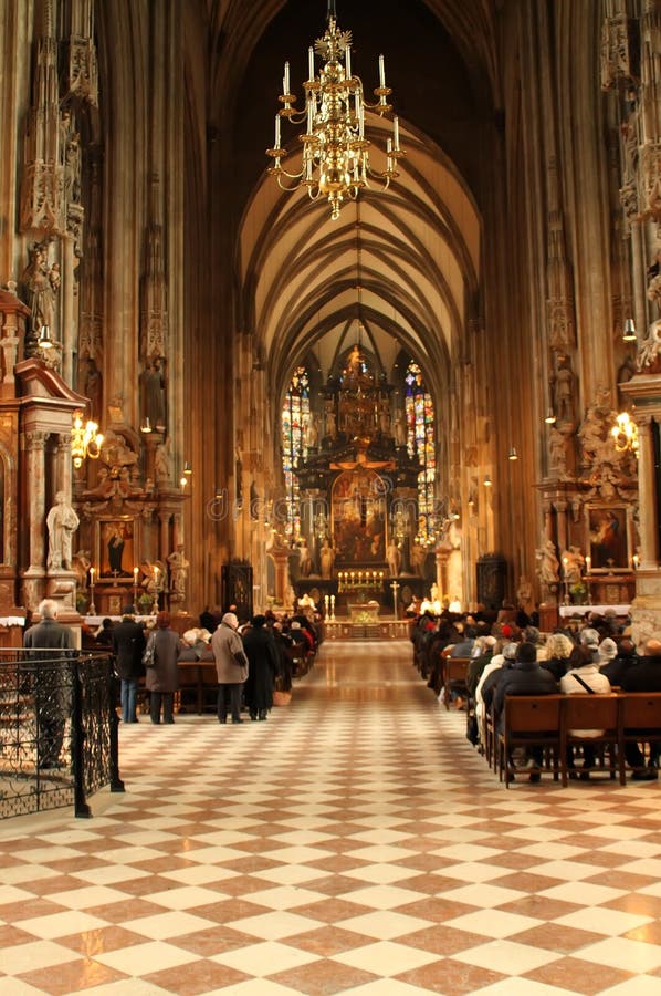 Stephansdom, Vienna editorial photo. Image of catholic - 20526436
