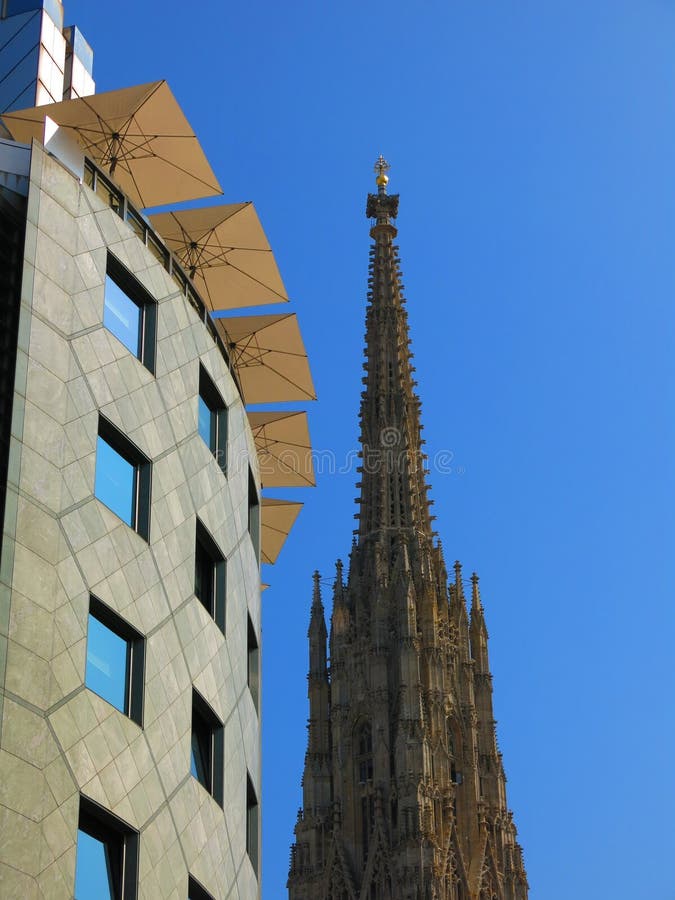 Stephansplatz in Vienna stock photo. Image of travel - 39626048