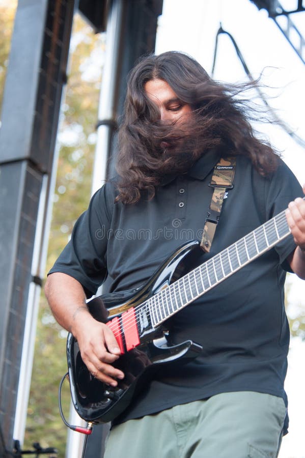 Stephen Carpenter editorial stock photo. Image of festival - 26832113