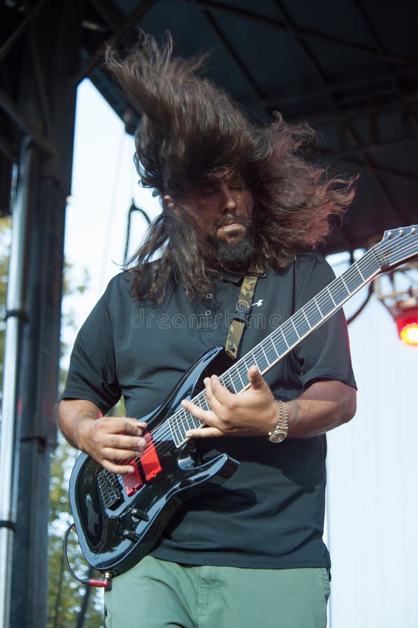 Stephen Carpenter editorial stock photo. Image of festival - 26832113