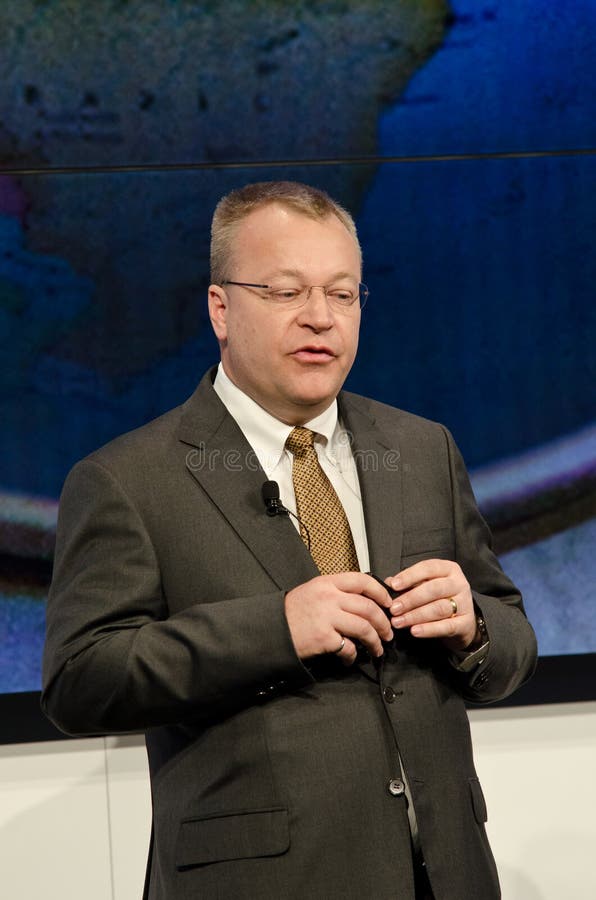 Stephen Elop, Nokia imagen editorial. Imagen de stephen - 23583365