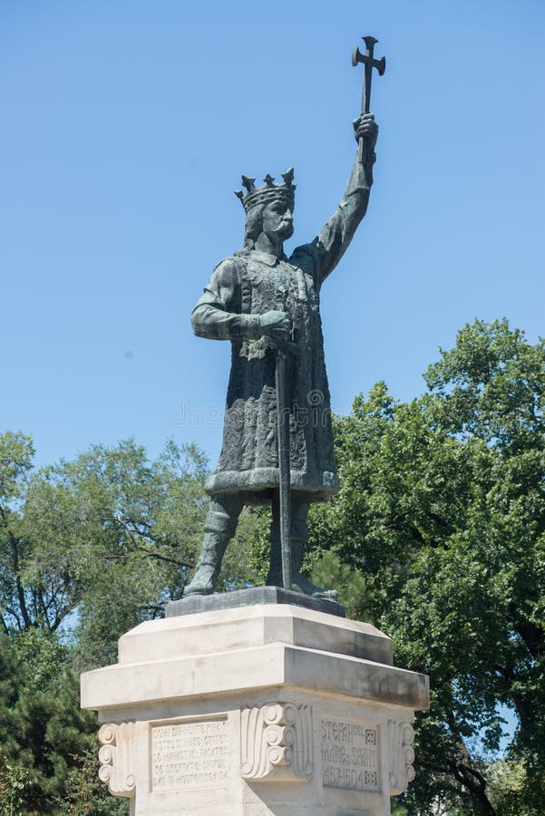Stephen The Great, Chisinau Editorial Photography - Image of restored ...