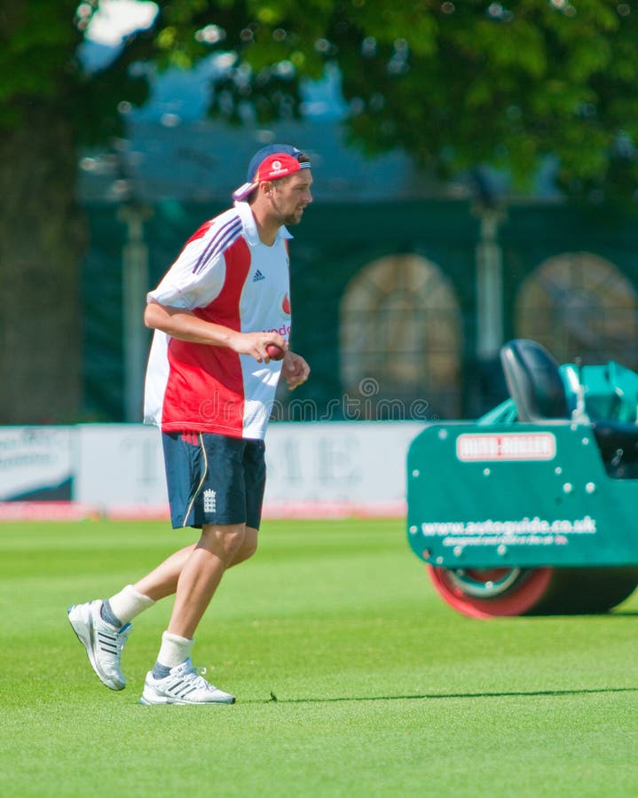 Stephen Harmison editorial stock image. Image of batsman - 10082189