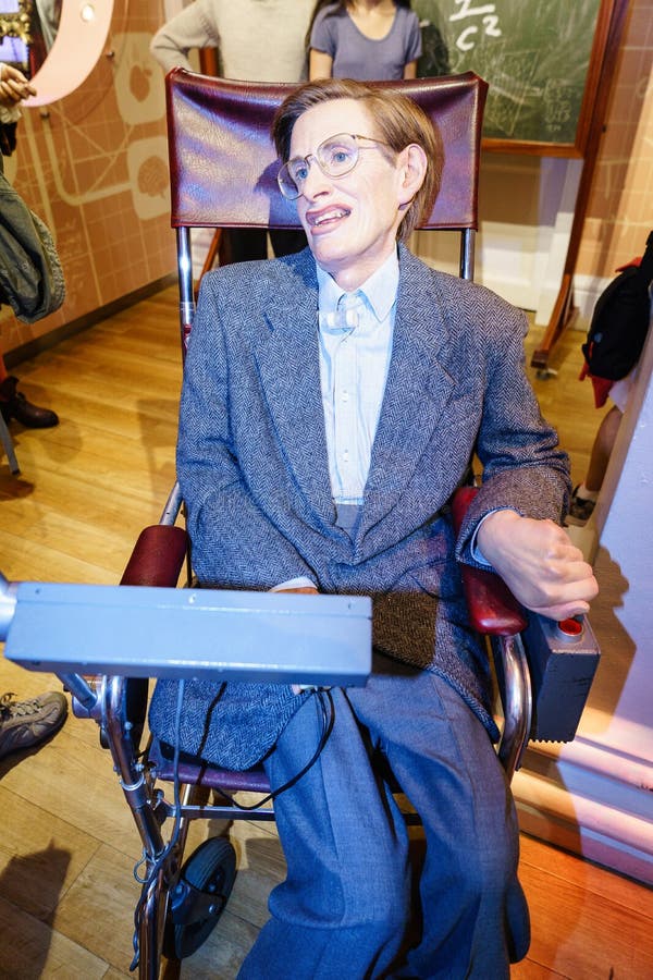 Stephen Hawking redaktionelles stockfotografie. Bild von feilbieten ...